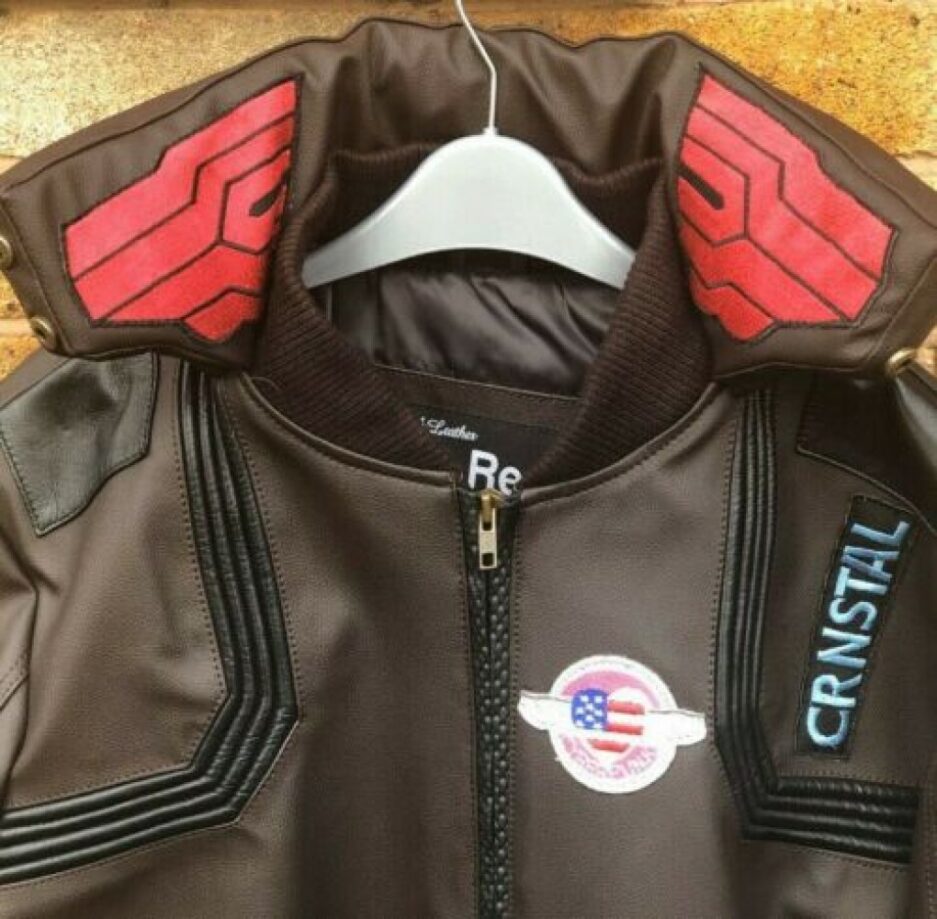 Cyberpunk 2077 V Samurai Leather Jacket - JacketsbyT